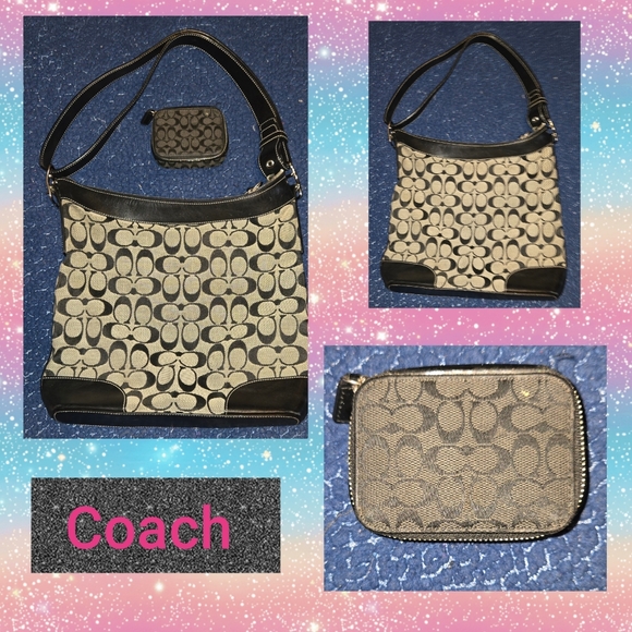 Coach | Bags | Coach Signature Series Square Container | Poshmark